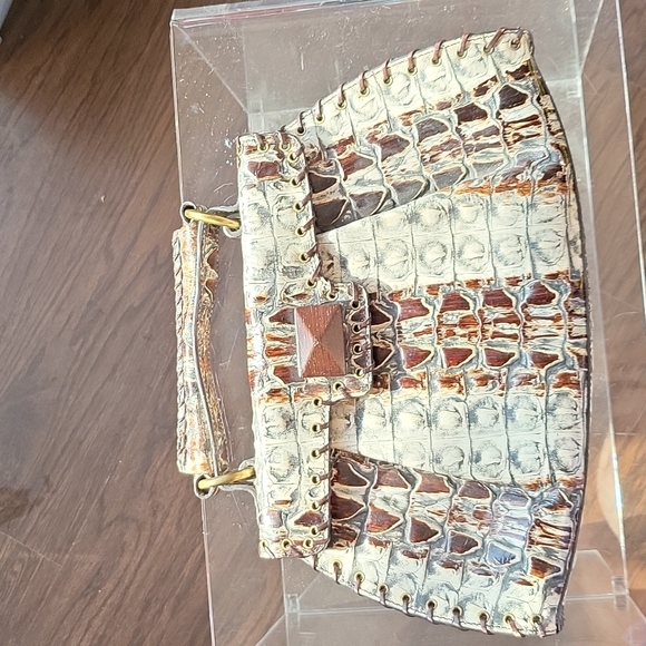 Sondra Roberts | Bags | Sandra Roberts Crocodile Style Handbag | Poshmark